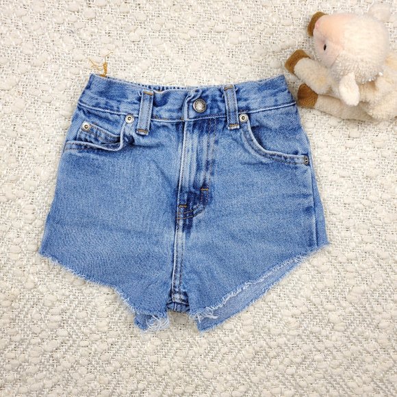 Nostalgic Baby Vintage | Bottoms | Vintage High Waisted Cutoffs Kids 6 ...